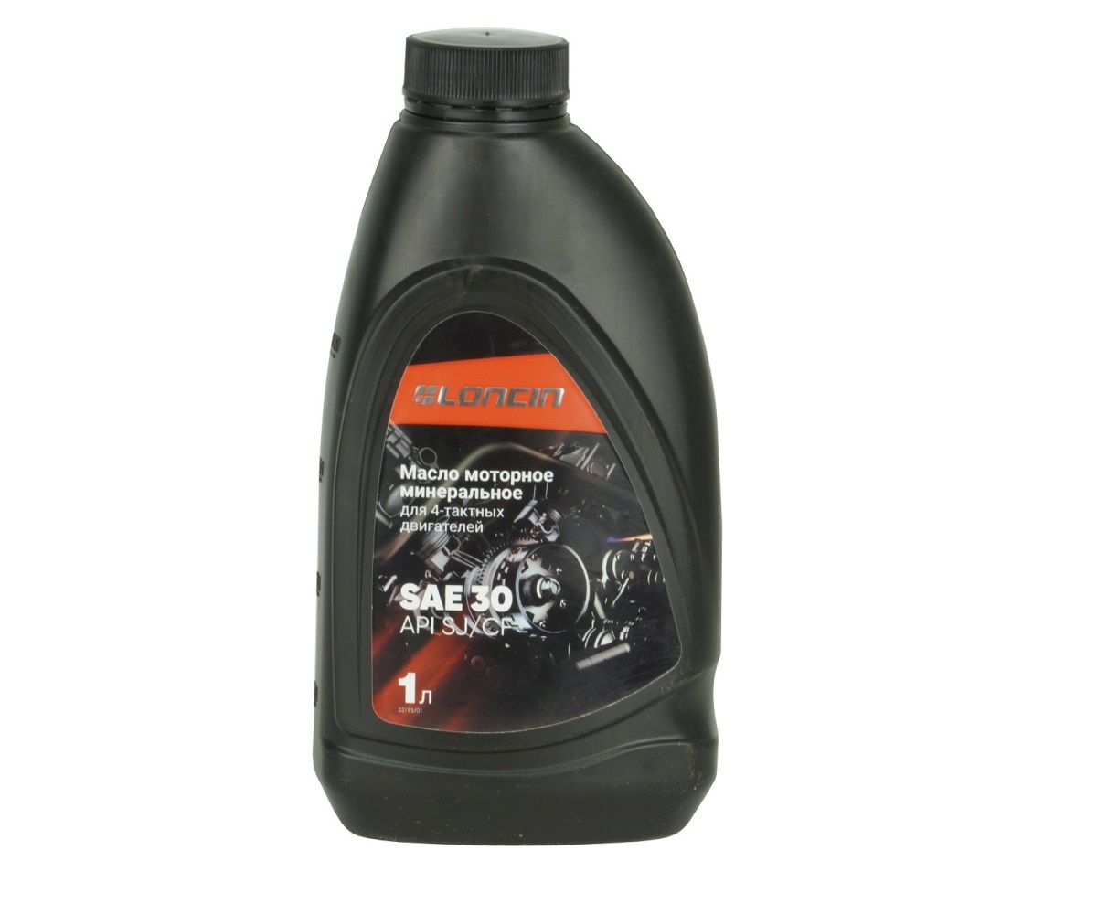 Масло моторное Loncin 4T SAE30 API SJ/CF 1л (минеральное) купить - цена ...