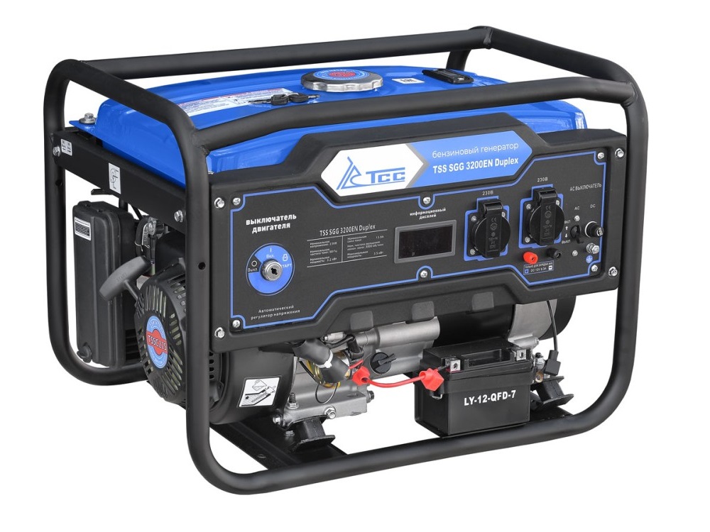 Генератор бензиновый ТСС TSS SGG 3200EN Duplex купить - цена, характеристики и фото в интернет ...