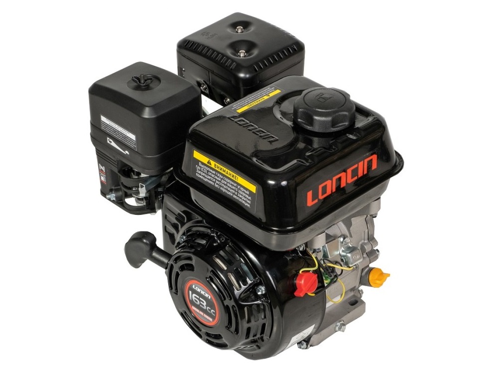 Двигатель Loncin G160F A type D20 купить - цена, характеристики и фото ...